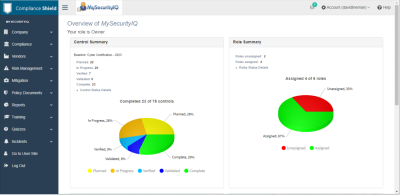 Compliance Shield - Compliance Features - Information Shield
